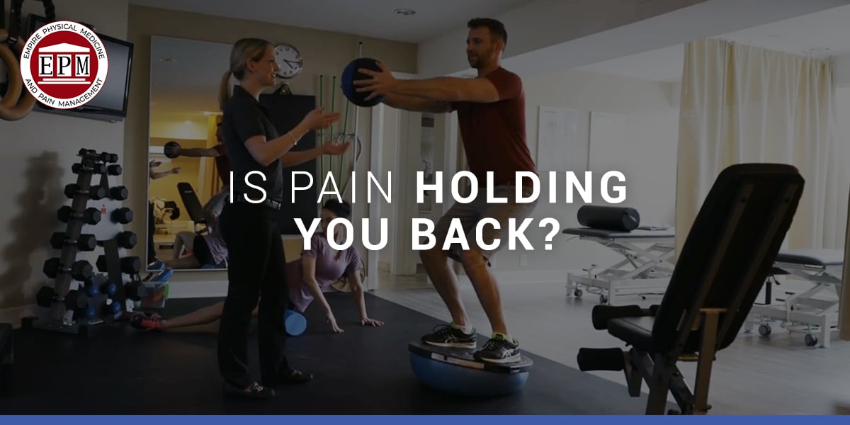 Is pain holding you back? Physical Therapist NYC & Sports Medicine